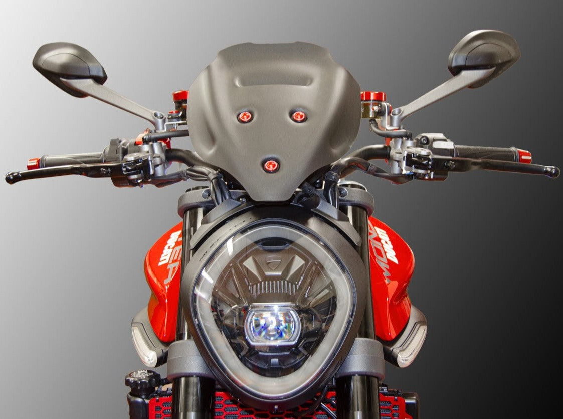 DUCABIKE Ducati Monster 950 (2021+) Wind Screen (touring) – MotoDeal
